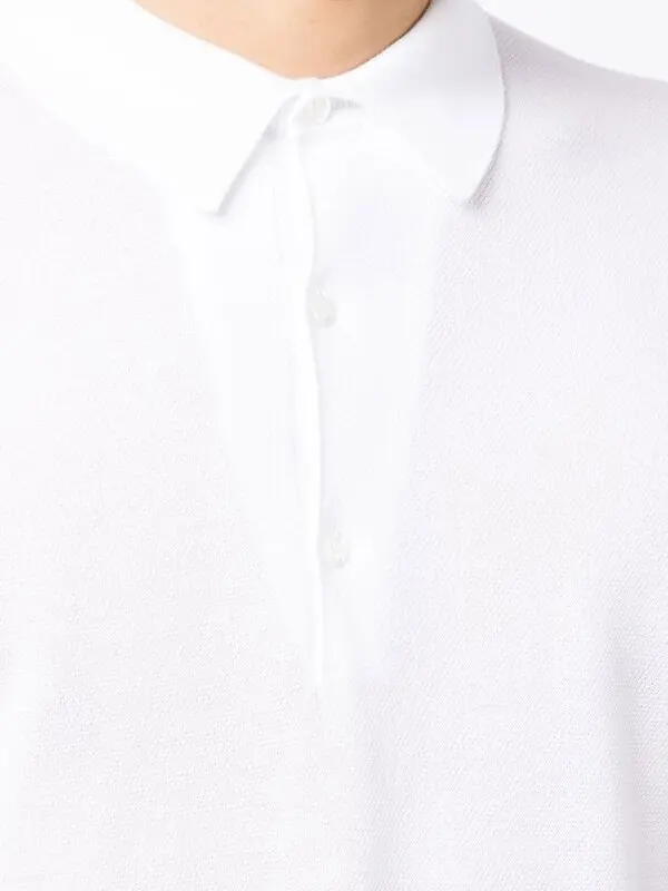 John Smedley Poloroth - White