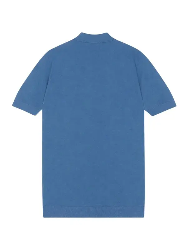 John Smedley Polo Roth - Sky Blue
