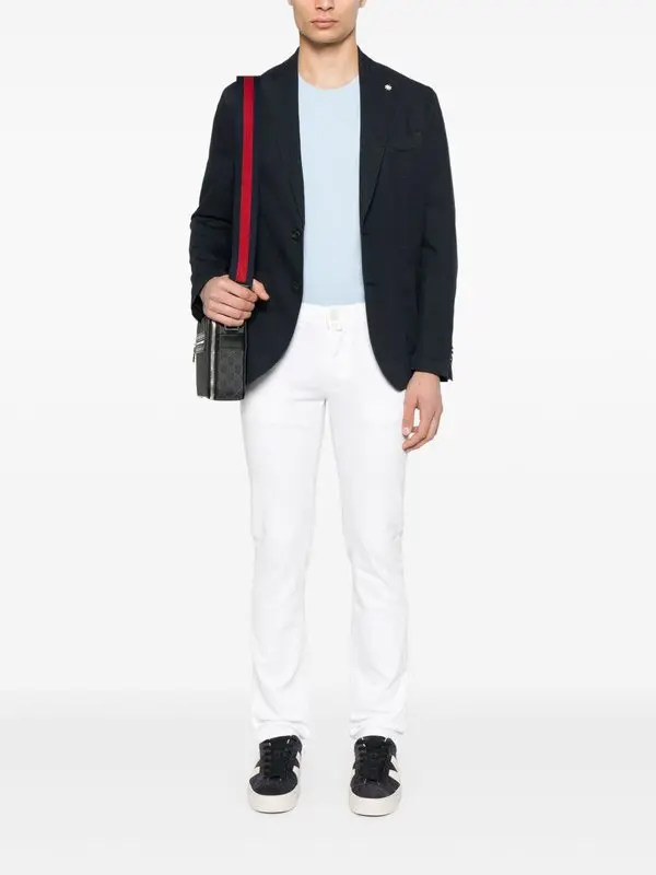 Paul Smith Slim Fit Zebra T-shirt - Sky Blue