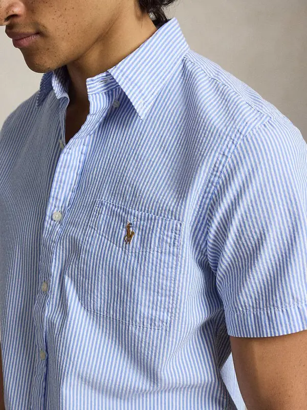 Polo Ralph Lauren Seersucker Shirt - Blue