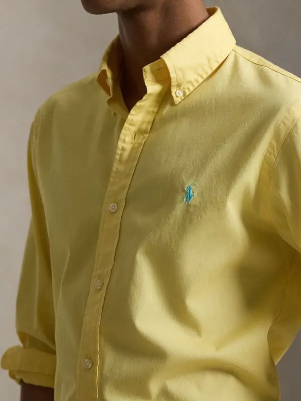 Polo Ralph Lauren Logo Shirts - Yellow