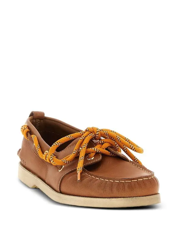 GOLDEN GOOSE Cruise Leather Loafers - Brown