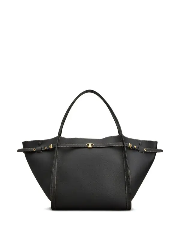 TOD'S Leather Tote - Black