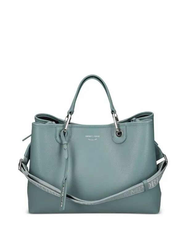 Emporio Armani Myea Medium Shopping Bag - Grey
