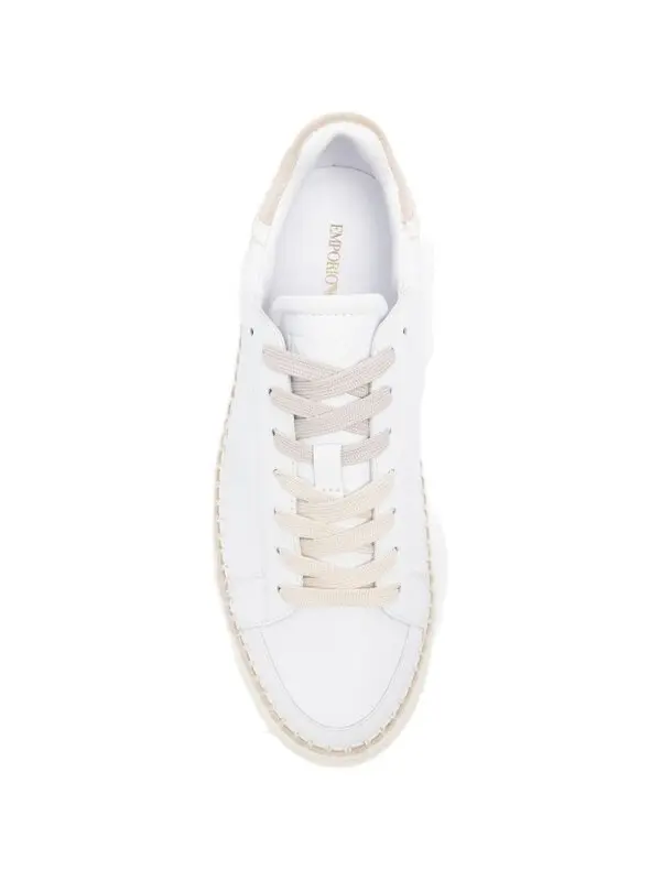 Emporio Armani Leather Sneakers