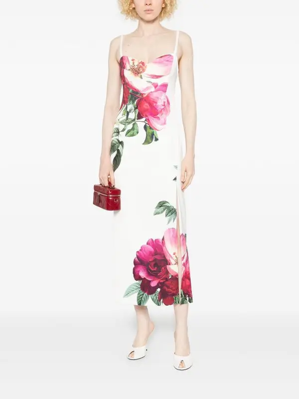 Alice + Olivia Printed Long Dress