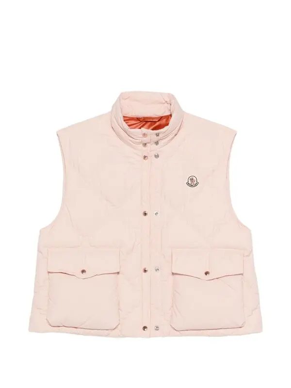 Moncler Biois Down Vest - Pink