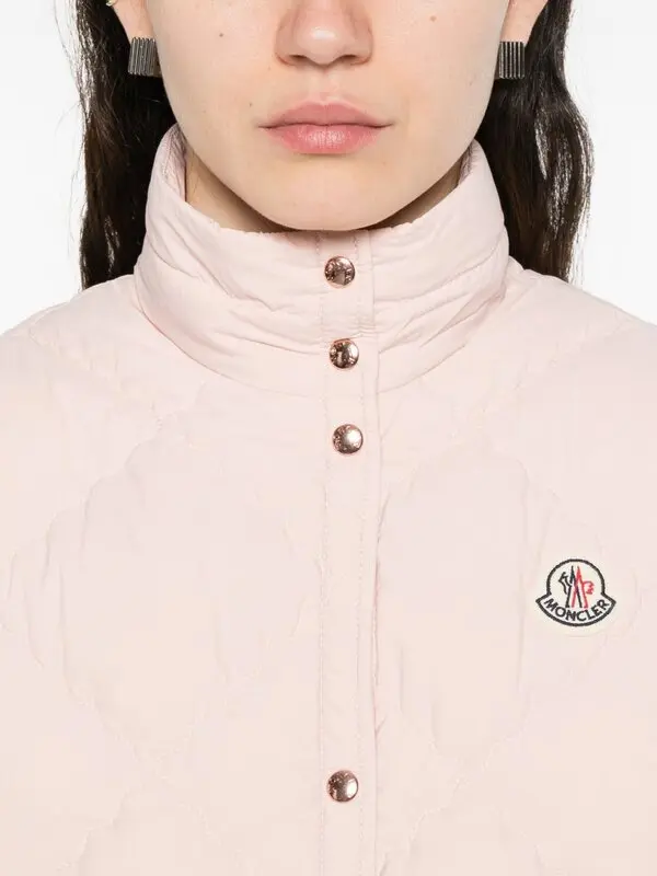 Moncler Biois Down Vest - Pink