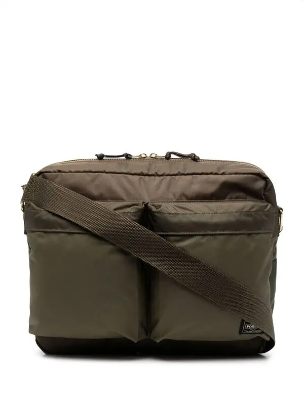 PORTER Force Nylon Shoulder Bag - Green