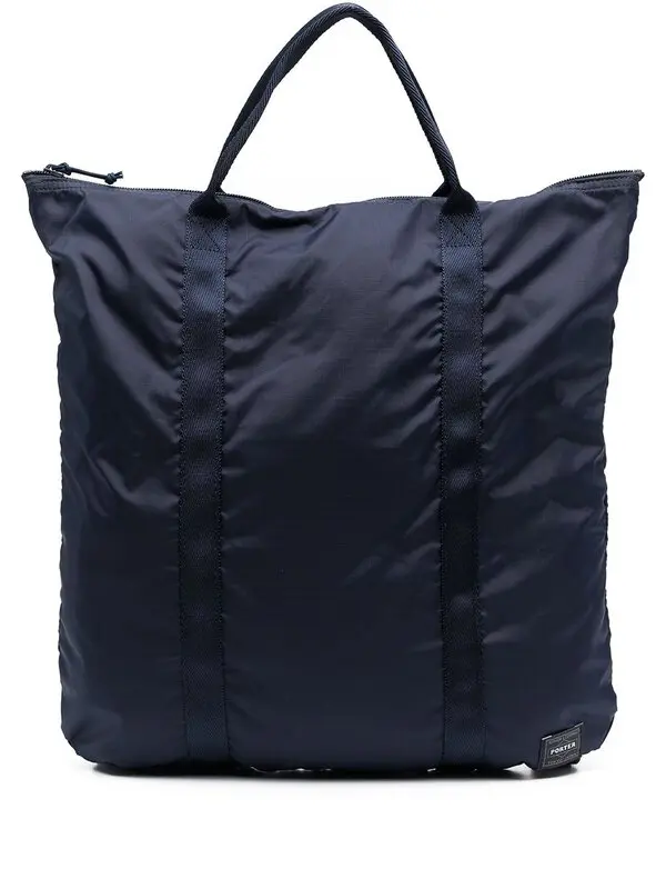 PORTER Flex 2way Nylon Tote Bag - Blue