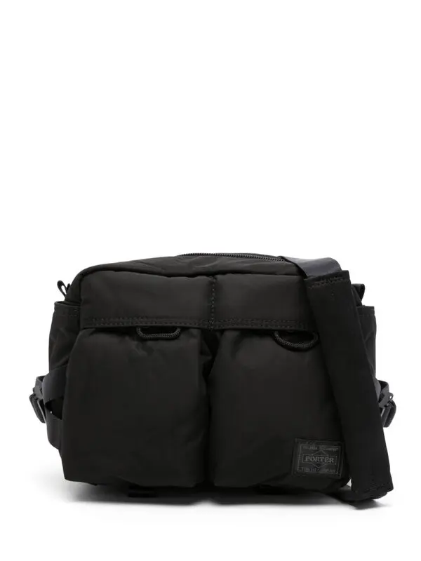 PORTER Senses Nylon Shoulder Bag - Black