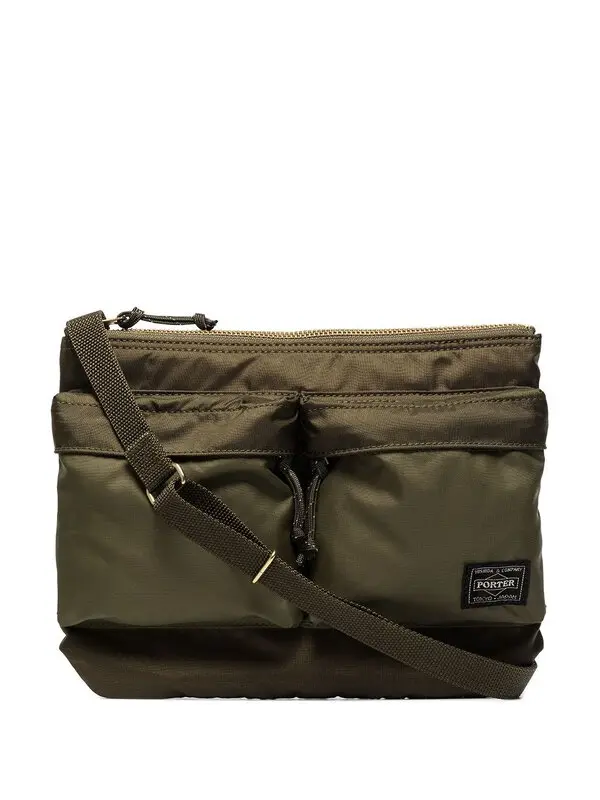 PORTER Force Nylon Shoulder Bag - Green