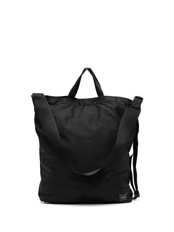 PORTER Flwx 2way Nylon Shoulder Bag - Black