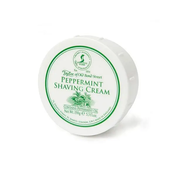 TAYLOR OF OLD BOND STREET Peppermint Traditional Shaving Cream Bowl Peppermint - One-color