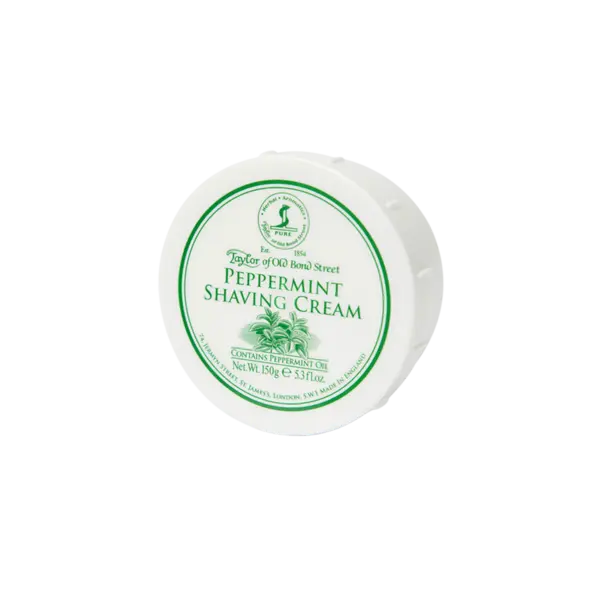 TAYLOR OF OLD BOND STREET Peppermint Traditional Shaving Cream Bowl Peppermint - One-color