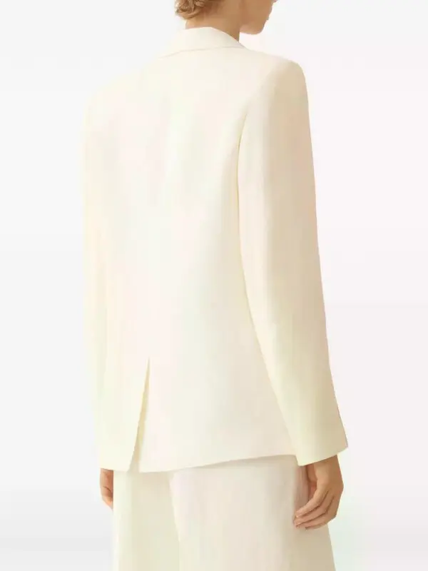 Fabiana Filippi Button Sleeve Panel Blazer