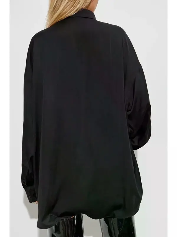 Balenciaga Logo-embroidered Shirt