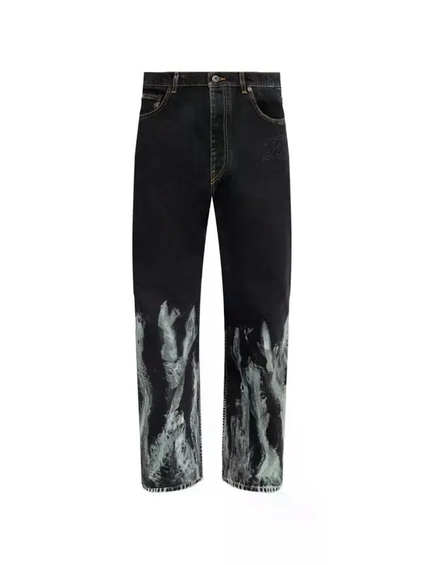 Off-White Graphic-print Jeans