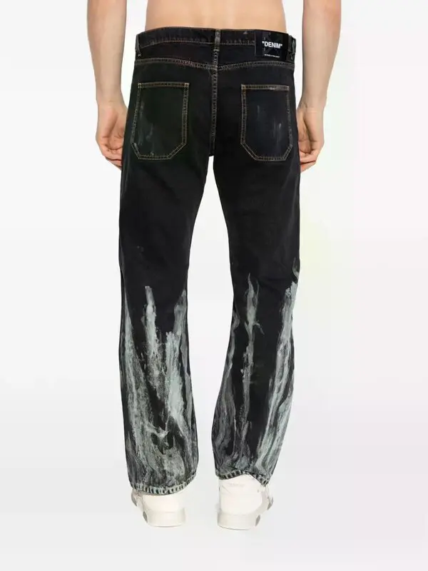 Off-White Graphic-print Jeans