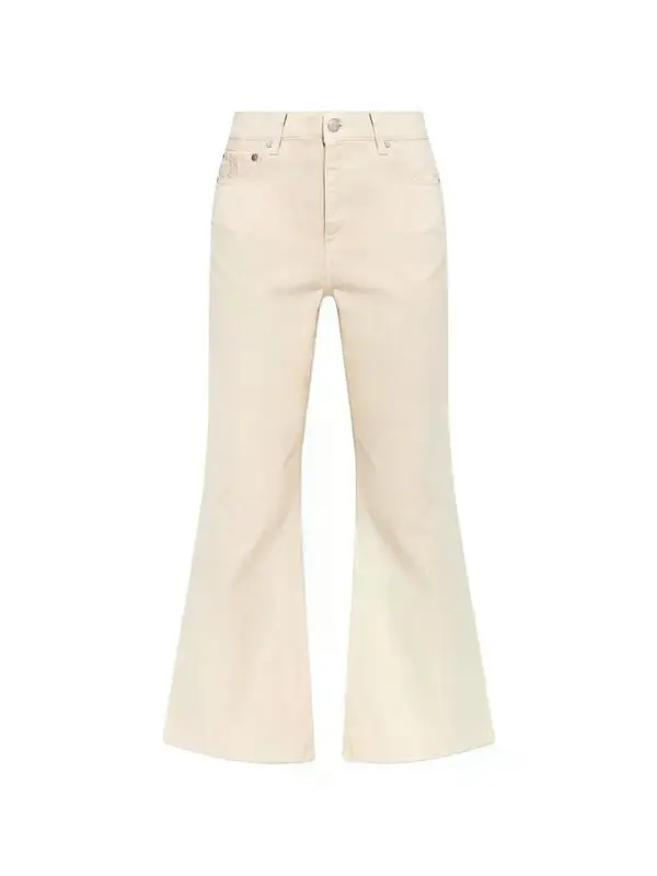 BY MALENE BIRGER Houston Flared Denim Jeans - Neutrals