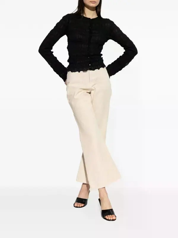 BY MALENE BIRGER Houston Flared Denim Jeans - Neutrals
