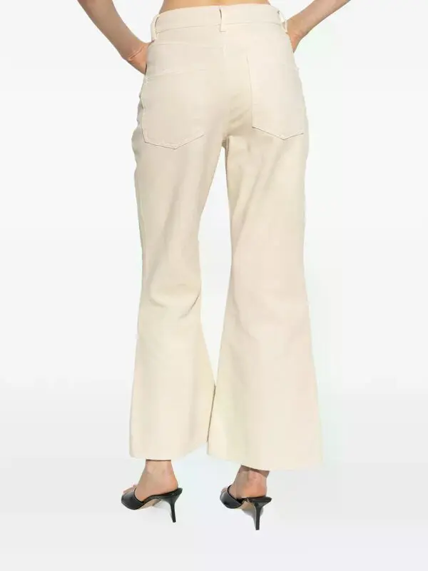 BY MALENE BIRGER Houston Flared Denim Jeans - Neutrals