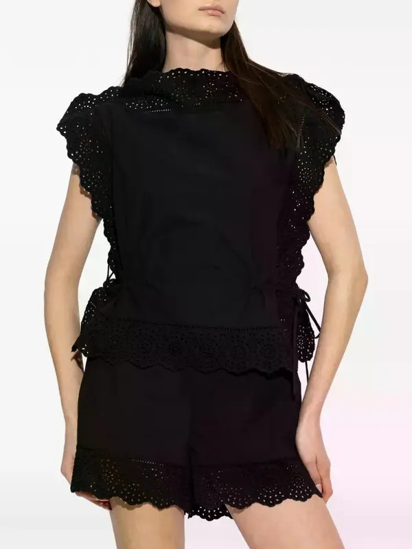 BY MALENE BIRGER Gerda Tie-sides Blouse