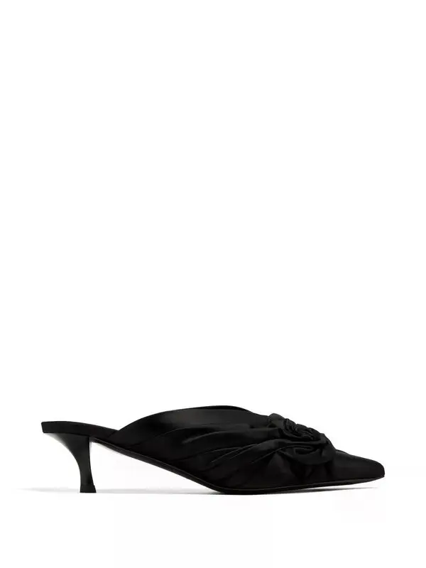 Givenchy Twist Rose Detail Mules