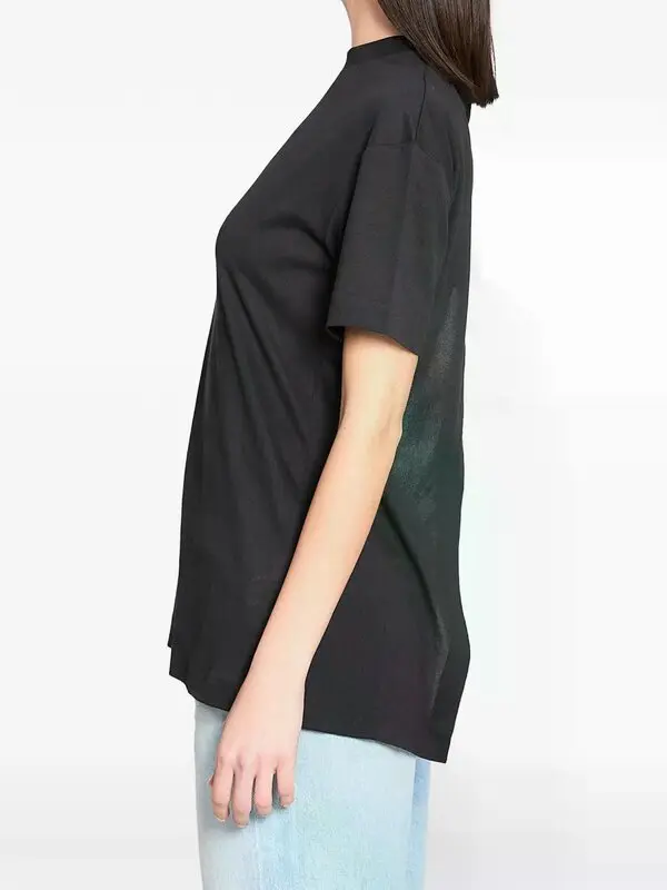 Jacquemus Paper Effect Open Back T-shirt