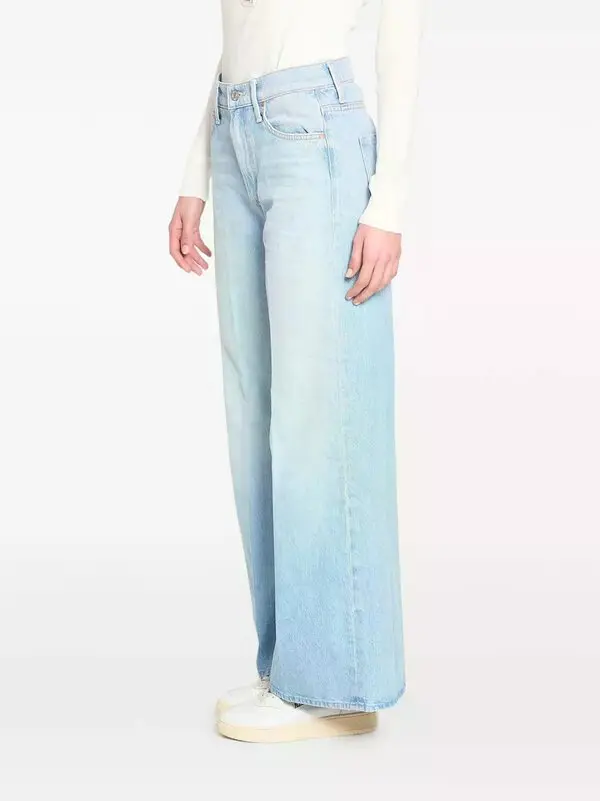MOTHER Belt Loops Five Pockets Jeans - Blue