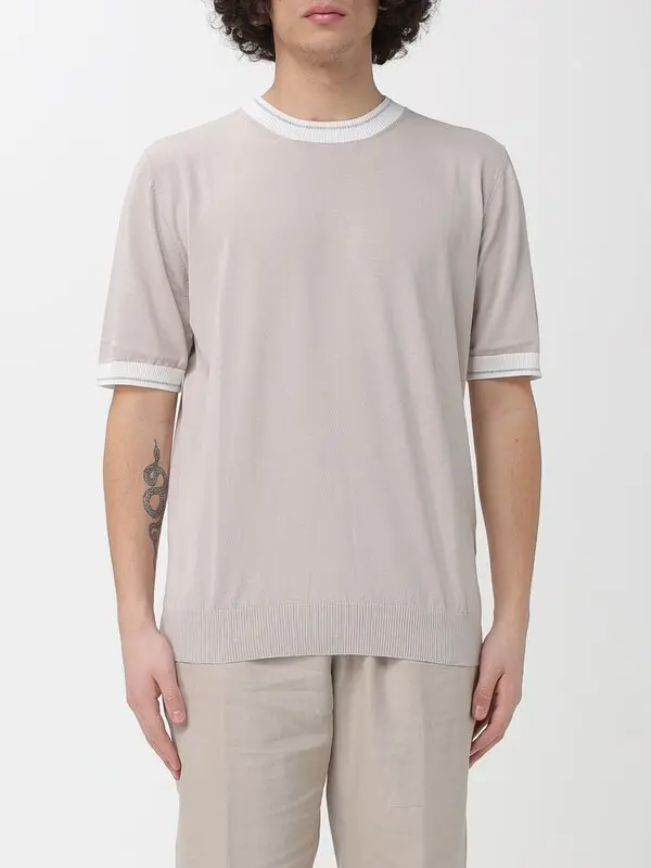 Eleventy Fine Knit Sweater - Sand