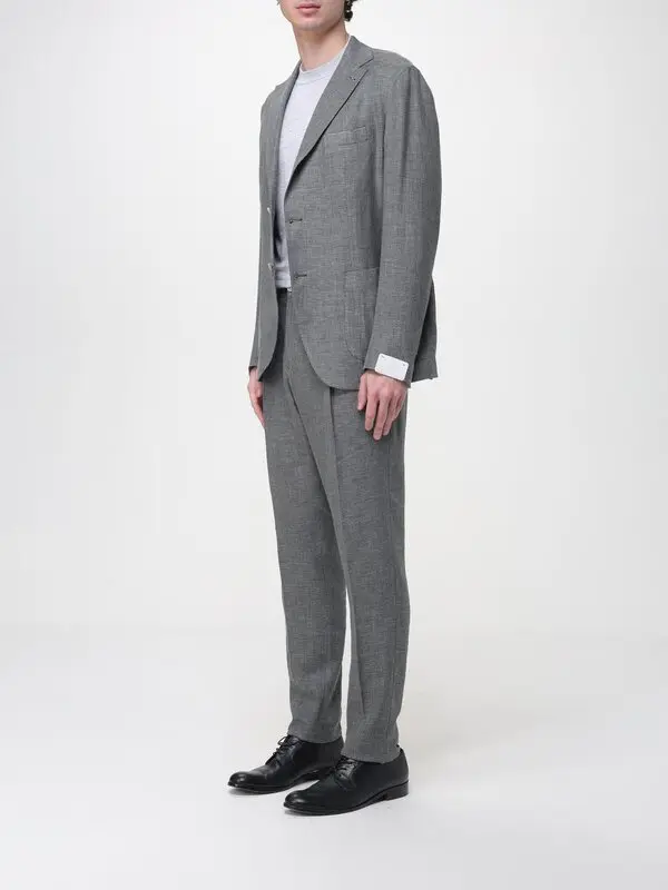 Eleventy Virgin Wool Suit - Black