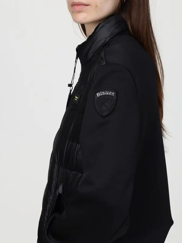 BLAUER. Padded Down Jacket With Zip Closure - Black
