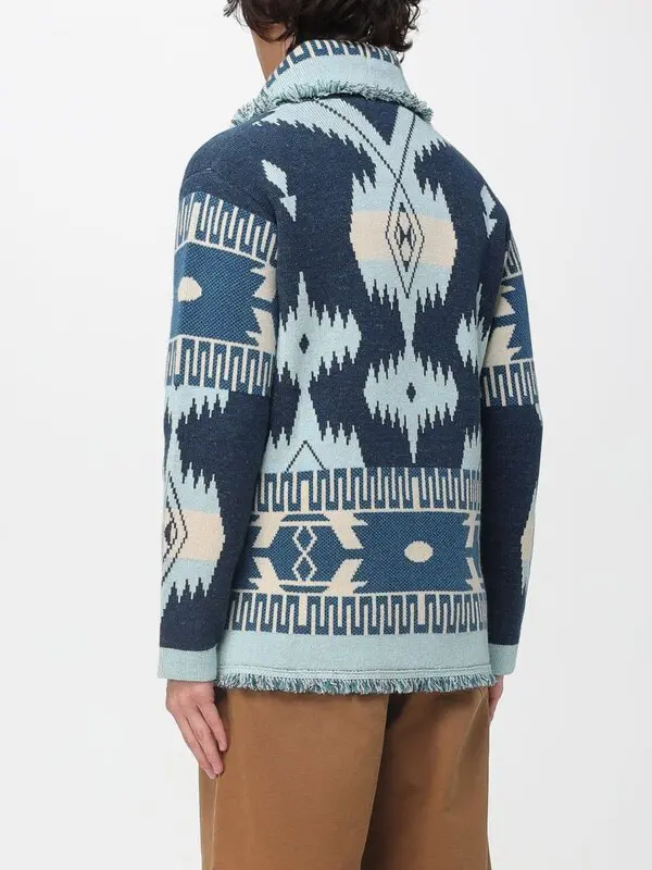 Alanui Jacquard Cotton Cardigan