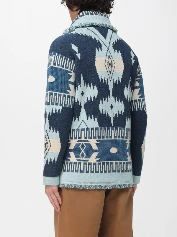 Alanui Jacquard Cotton Cardigan