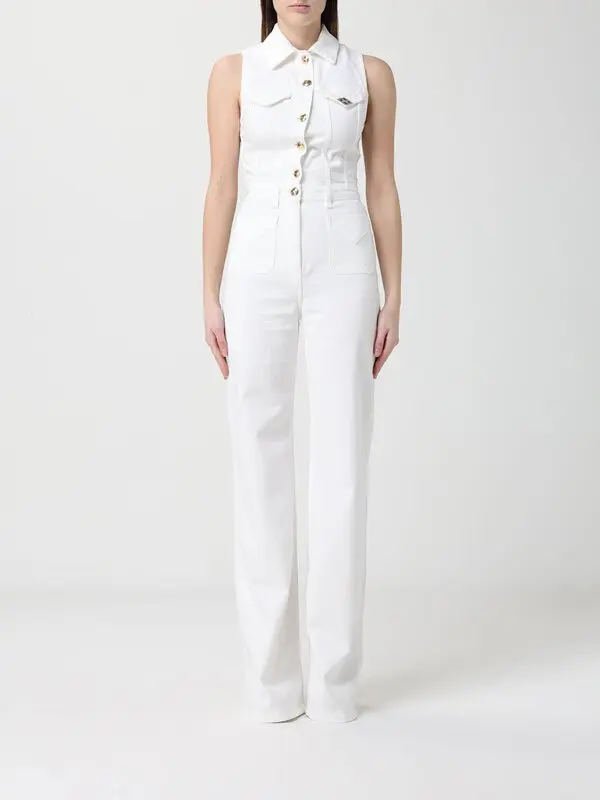 Elisabetta Franchi Jumpsuit - White