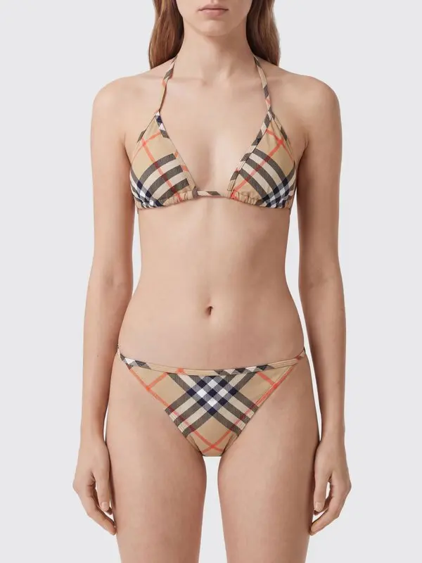 Burberry Two Piece Swimsuit - Natural