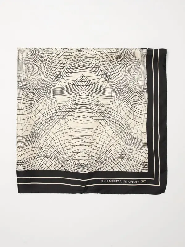 Elisabetta Franchi Scarf - Black