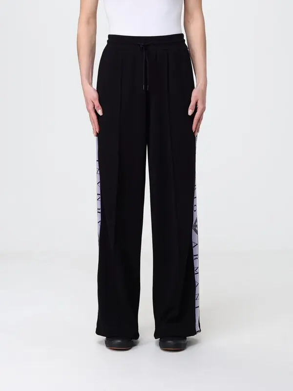EA7 Relaxed Fit Track Pants - Black