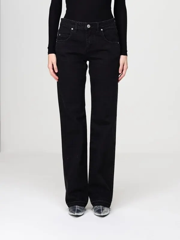 Isabel Marant Étoile Wash Jeans - Black