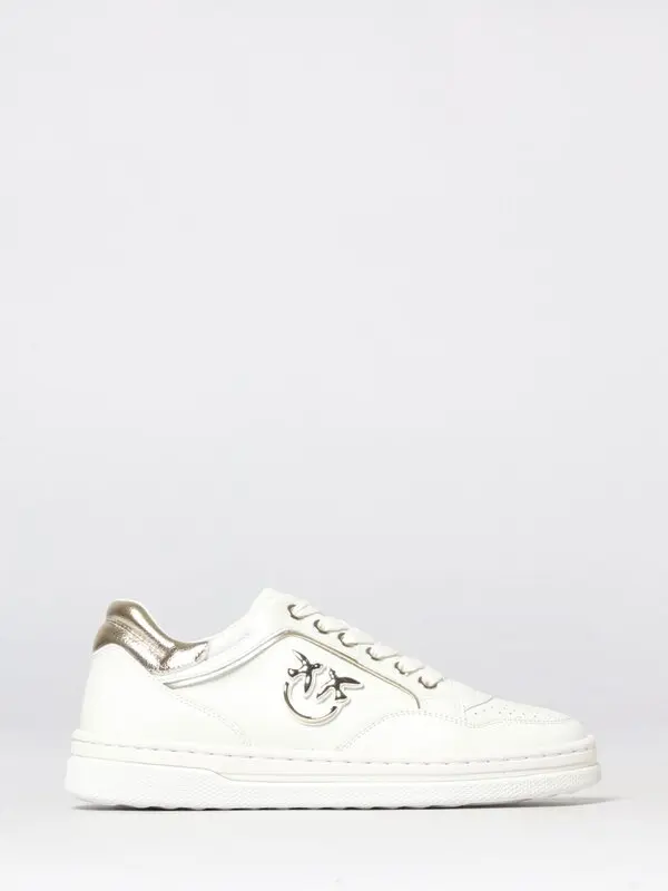 Pinko Logo Sneakers - White