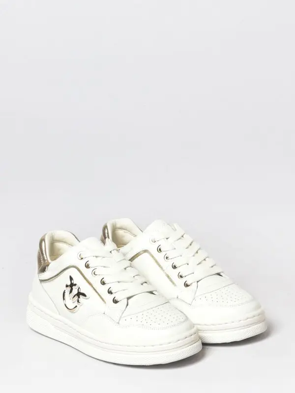 Pinko Logo Sneakers - White