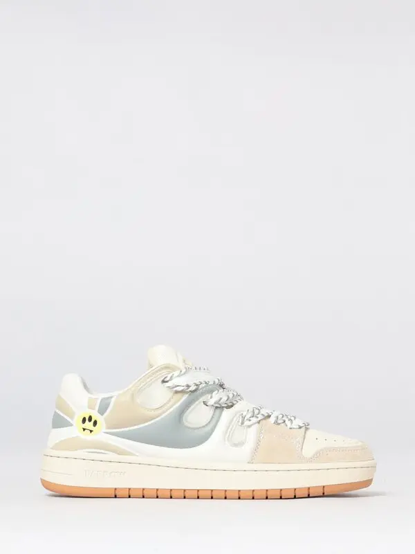 BARROW Leather Sneakers - White