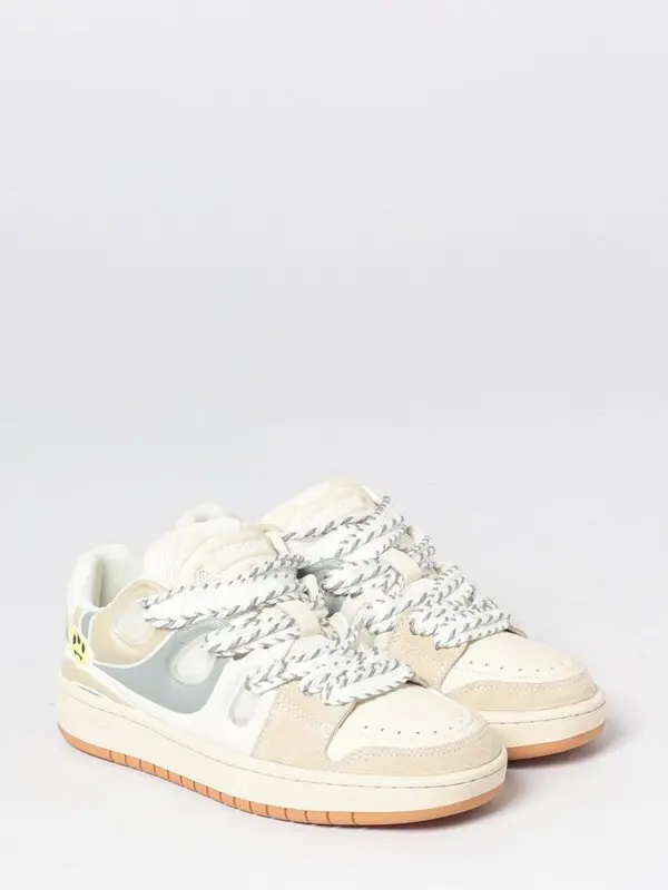 BARROW Leather Sneakers - White