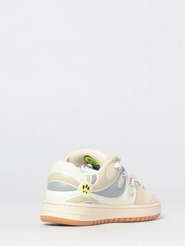 BARROW Leather Sneakers - White