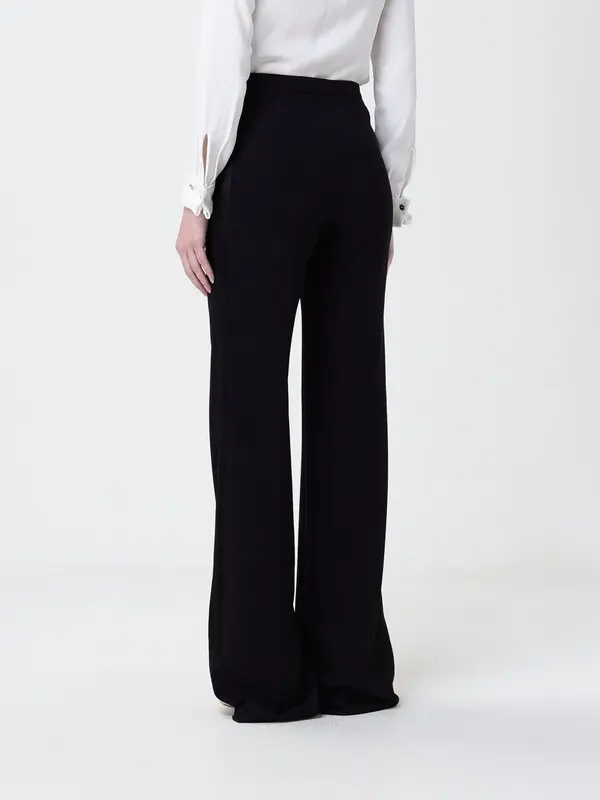Elisabetta Franchi Tailored Wide Leg Trousers - Black