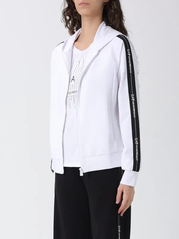 EA7 Hooded Zip Sweatshirt
