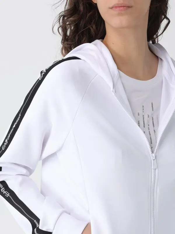 EA7 Hooded Zip Sweatshirt