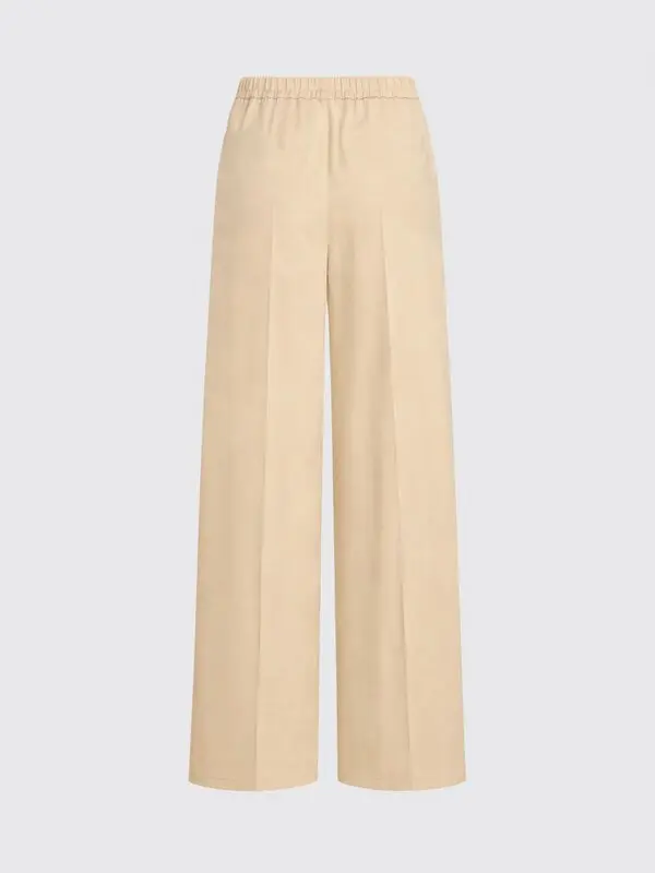 PATOU Organic Cotton Wide-leg Pants - Nude