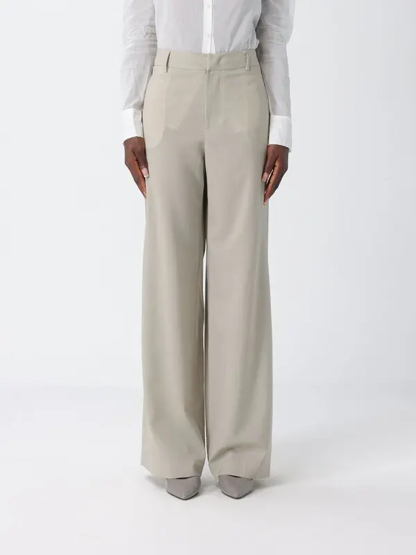 PT TORINO Tailored Wide Leg Trousers - Rope
